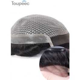 2023 New Arrival Replacement Lace With PU Hair Systems For Men High ...